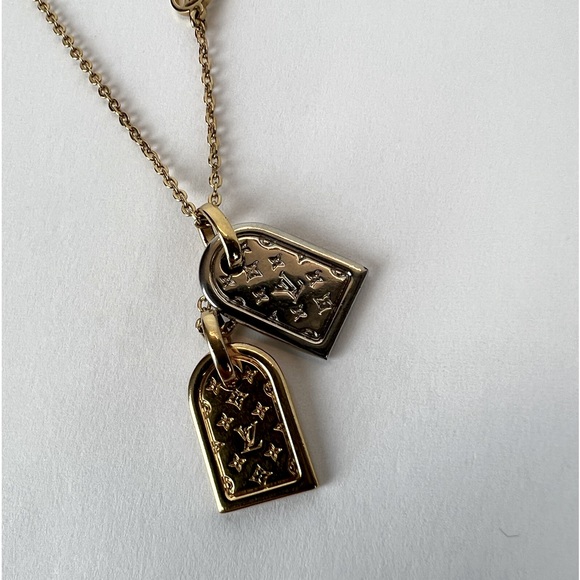 Louis Vuitton | Jewelry | Authentic Louis Vuitton Nanogram Pendant ...